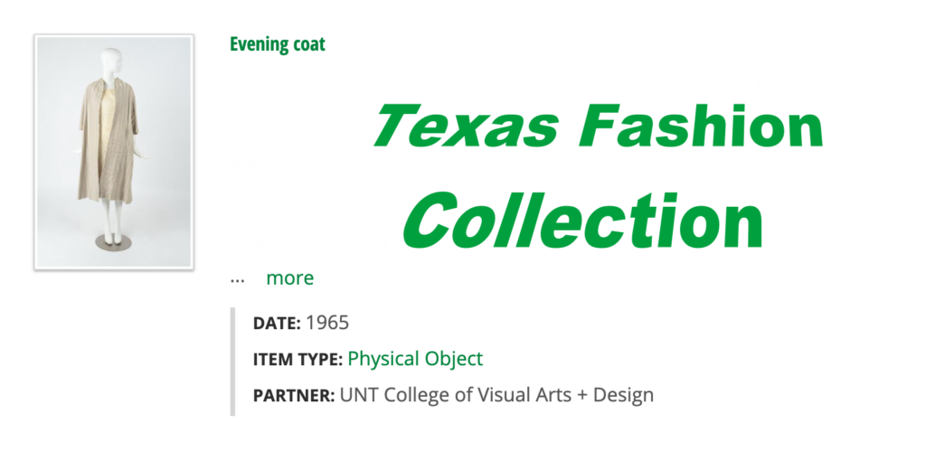 OPEN ACCESS: ONLINE FASHION ARCHIVES TO BROWSE THROUGH